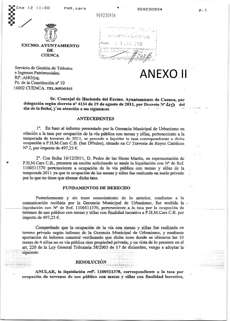 Anexos documentos y planos :: Santa Mónica III (Cuenca)